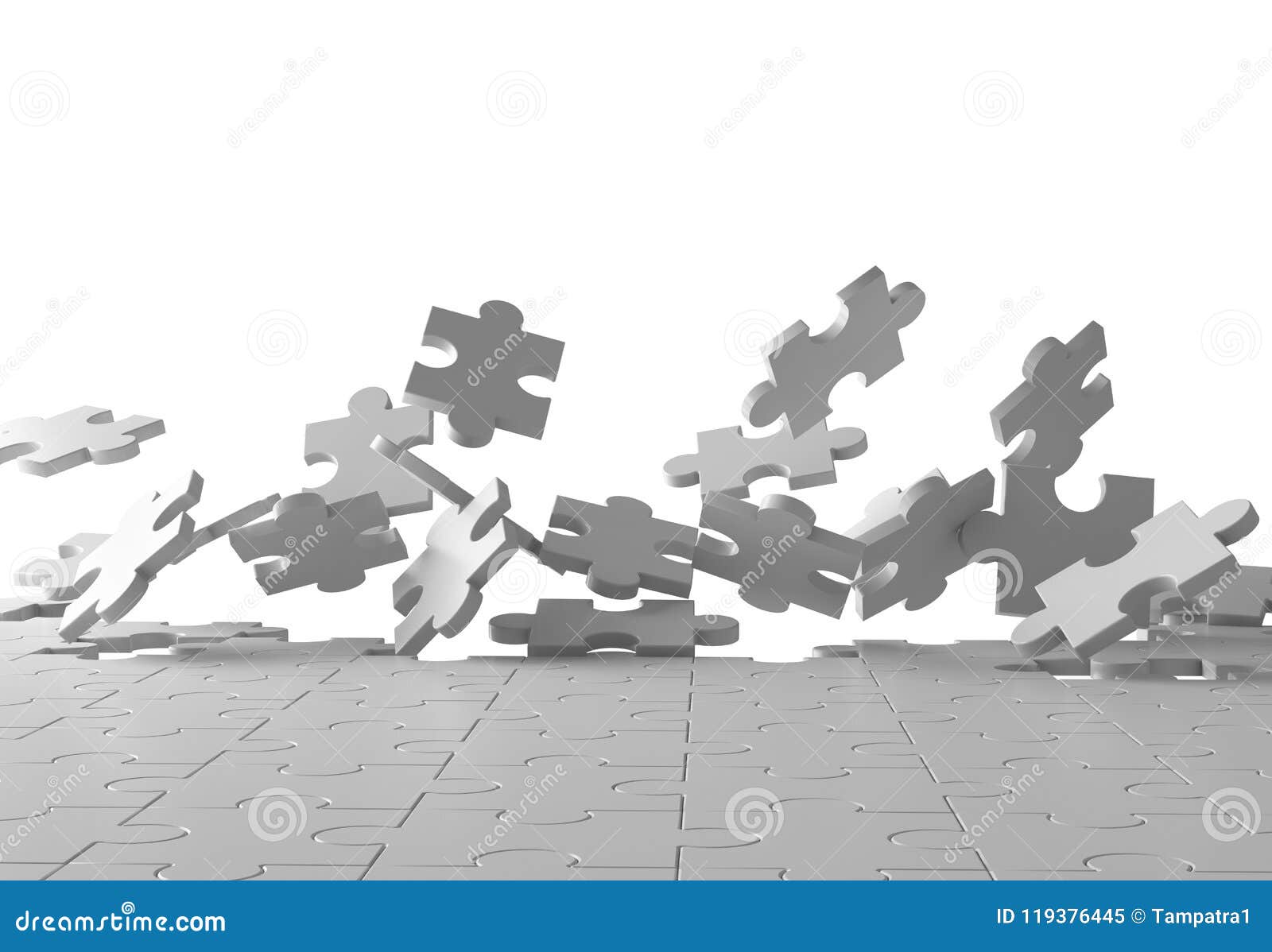 Exploding Puzzle Ball Royalty-Free Stock Image | CartoonDealer.com ...