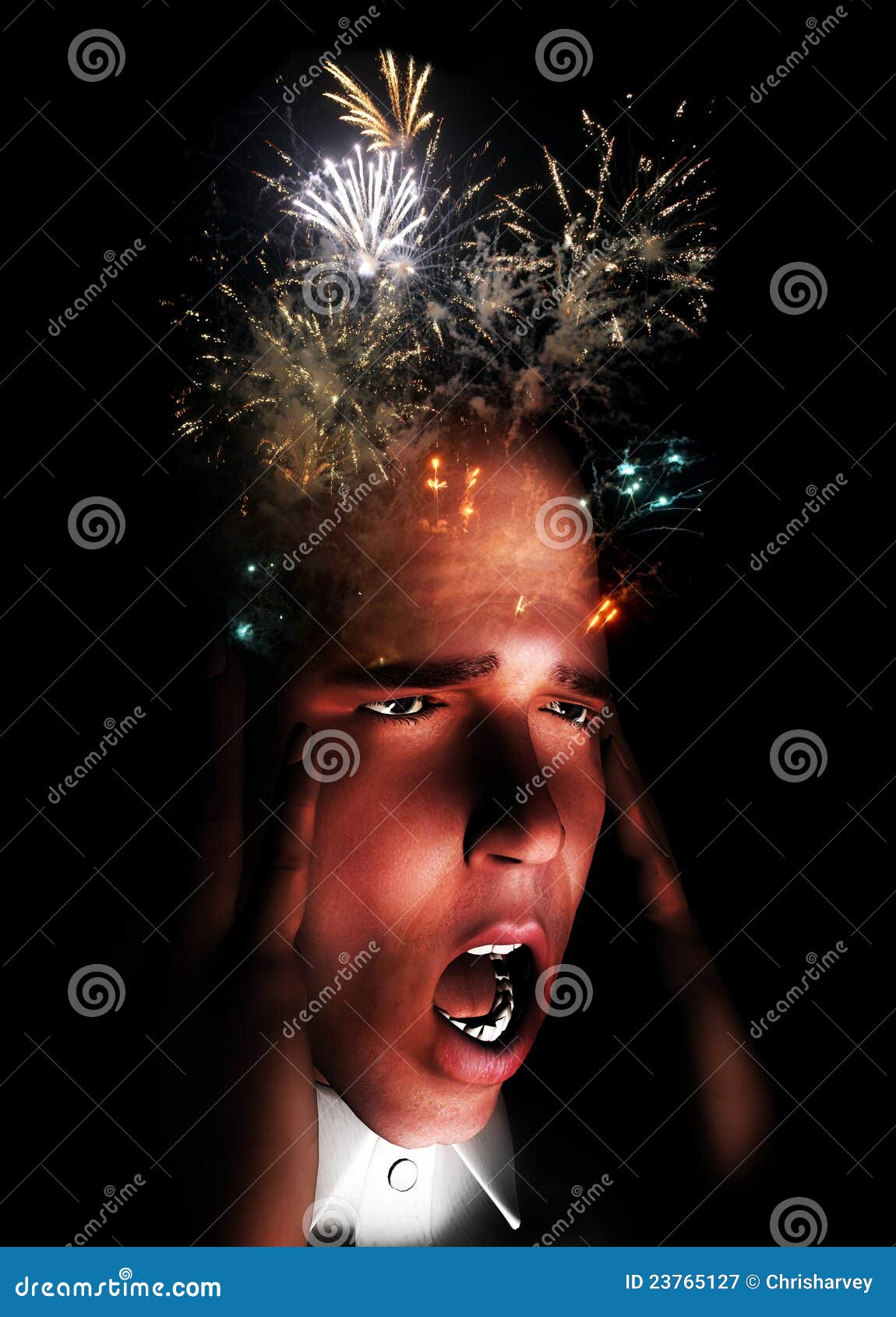 Exploding Mind stock image. Image of exploding, abstract - 23765127