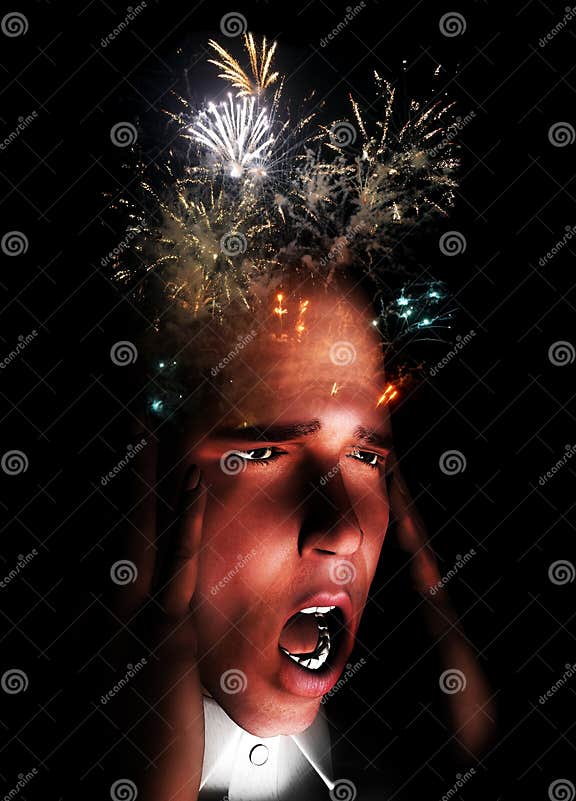 Exploding Mind stock image. Image of exploding, abstract - 23765127