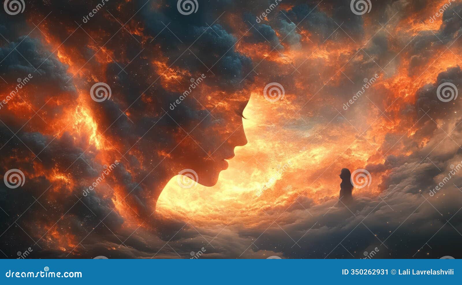 Exploding Mind Concept Art, Inner World, Dreams, Emotions, Imagination ...