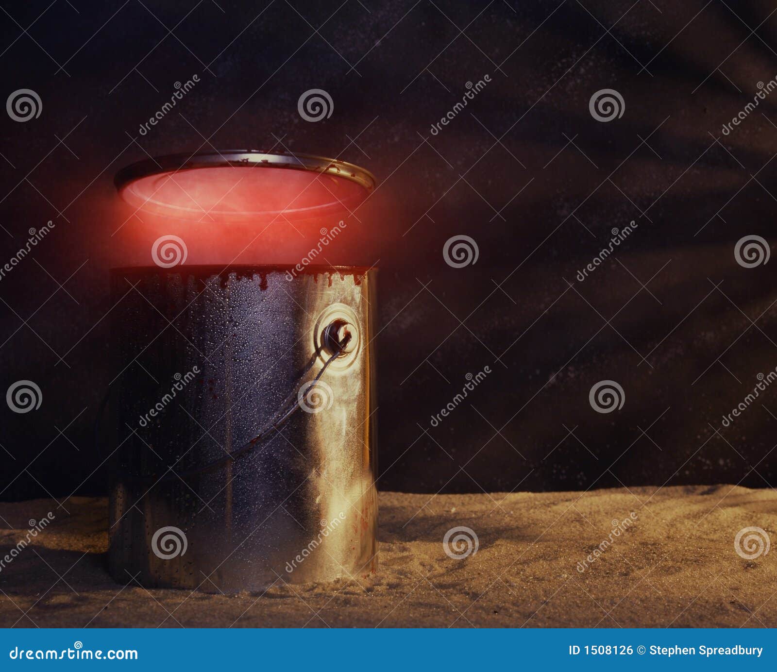 Exploding Paint Can Picture. Image: 1508126