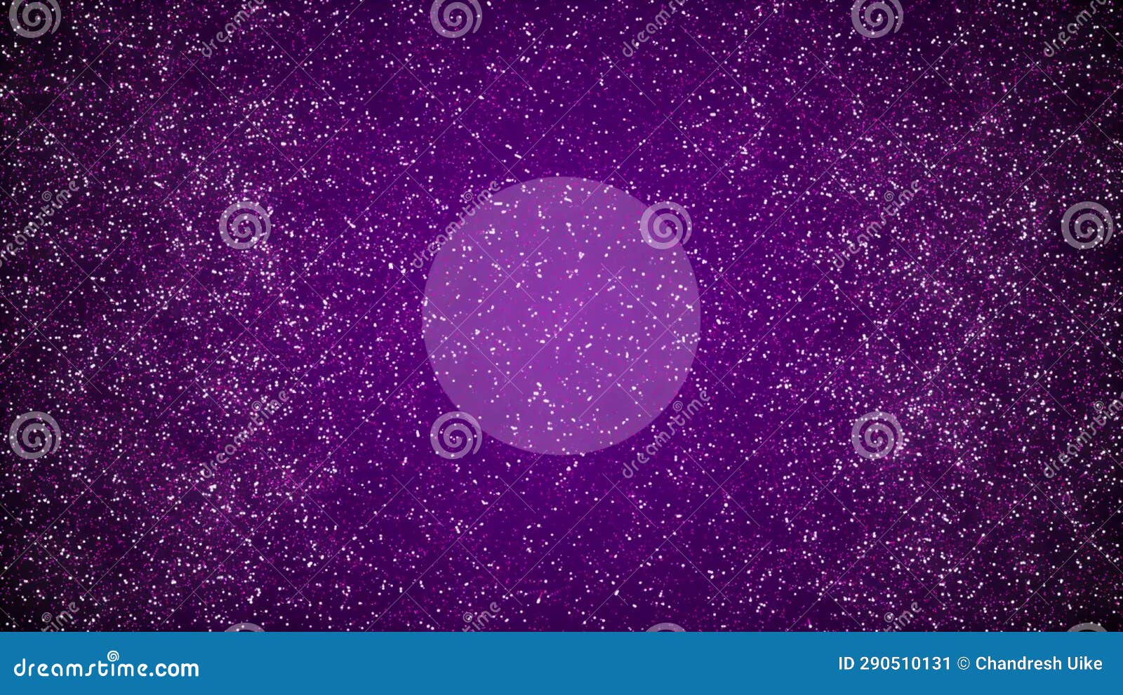 Exploding Particles Background And Purple Particles Designed Circular