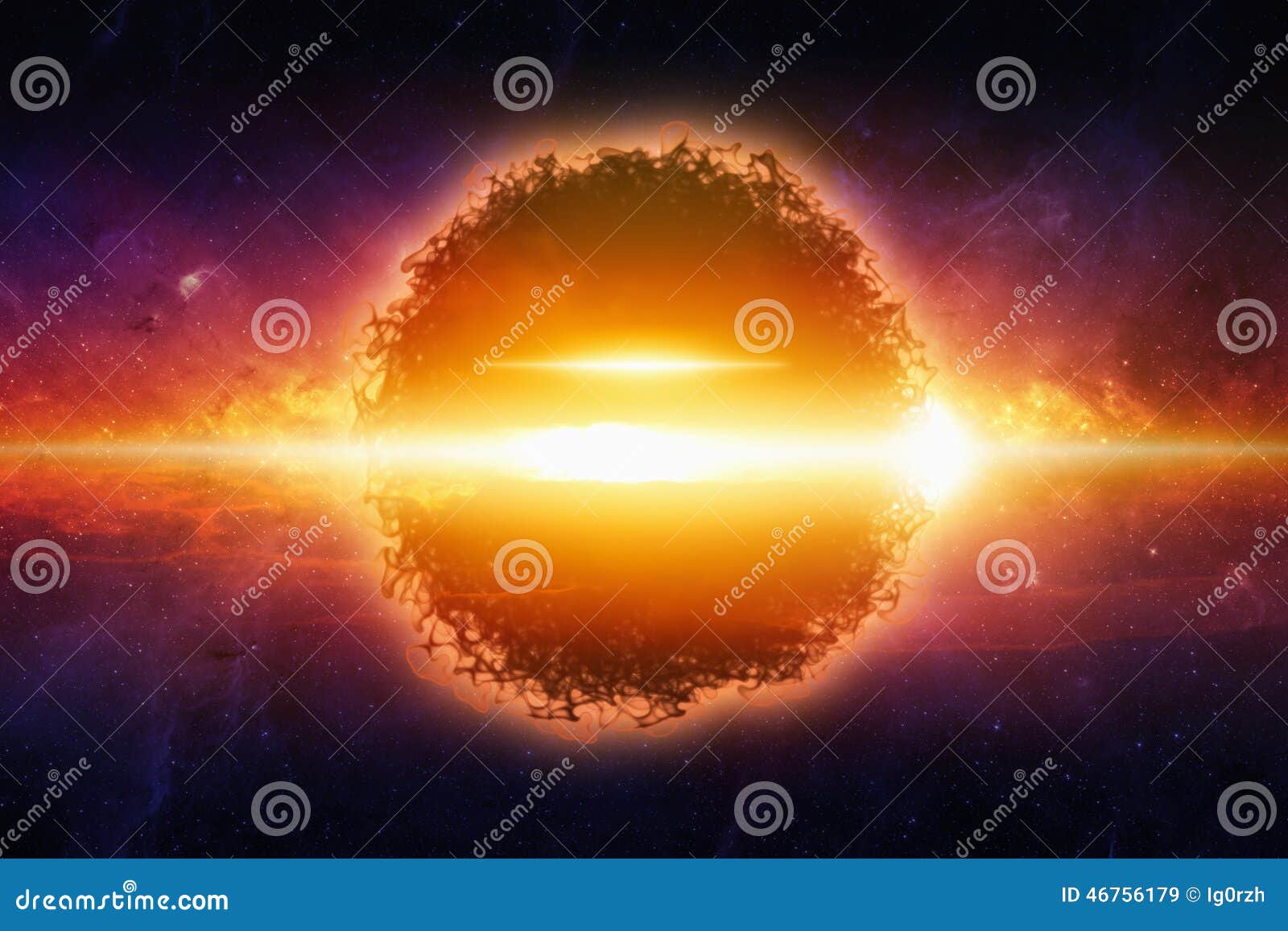 Background With Exploding Rays. Abstract Vector Illustration With ...