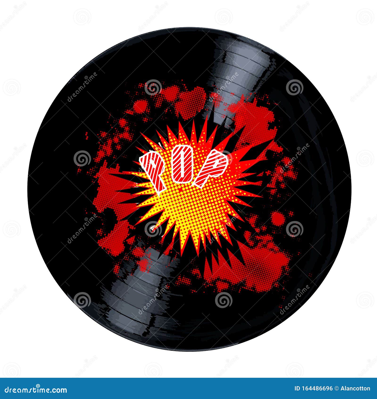 Exploding Pop Cartoon