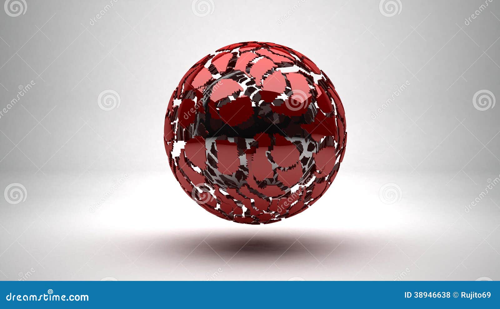 Exploding Sphere stock illustration. Illustration of exploding - 38946638