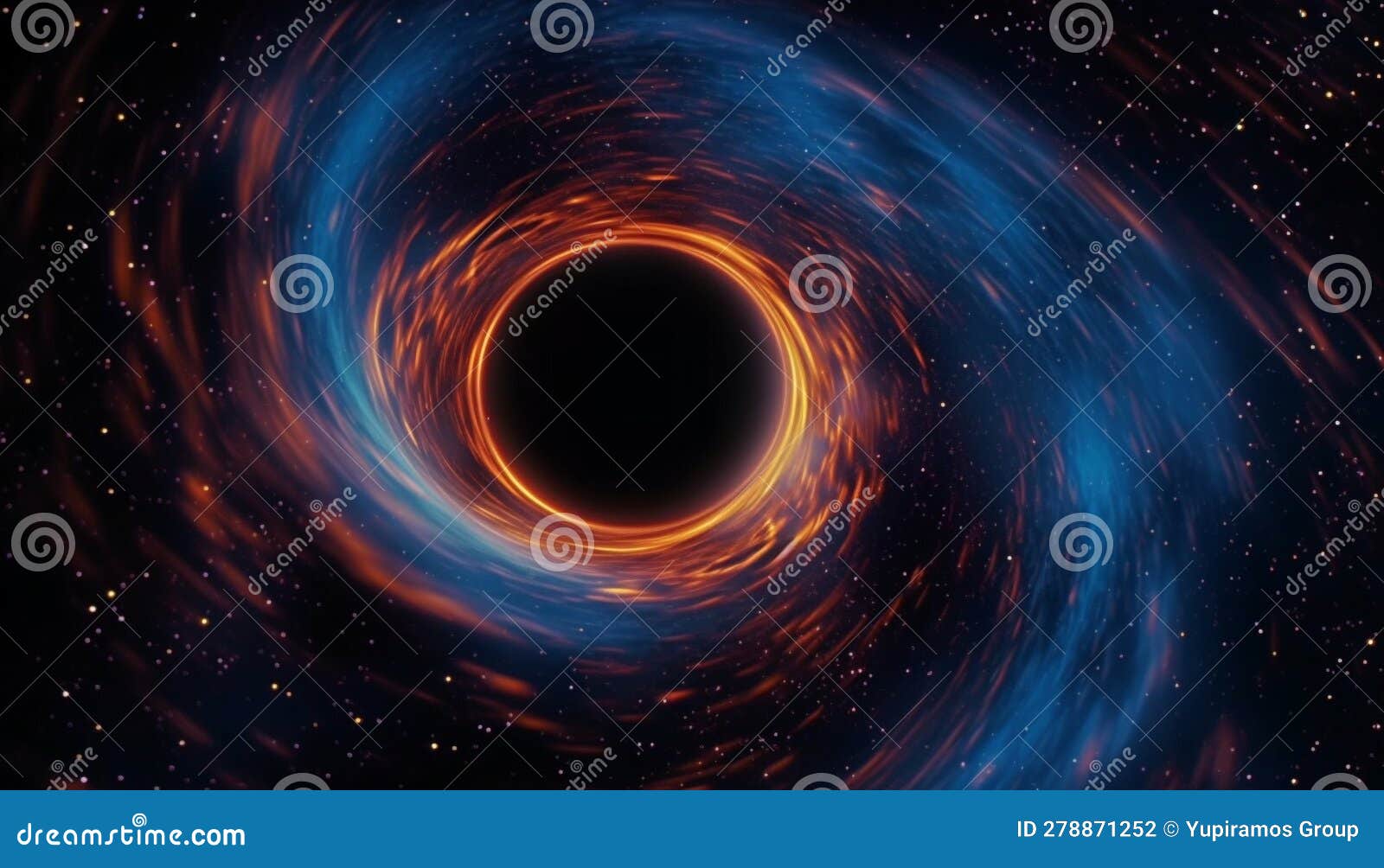 Exploding Star Field Illuminates Dark Space in Multi Colored Abstract ...