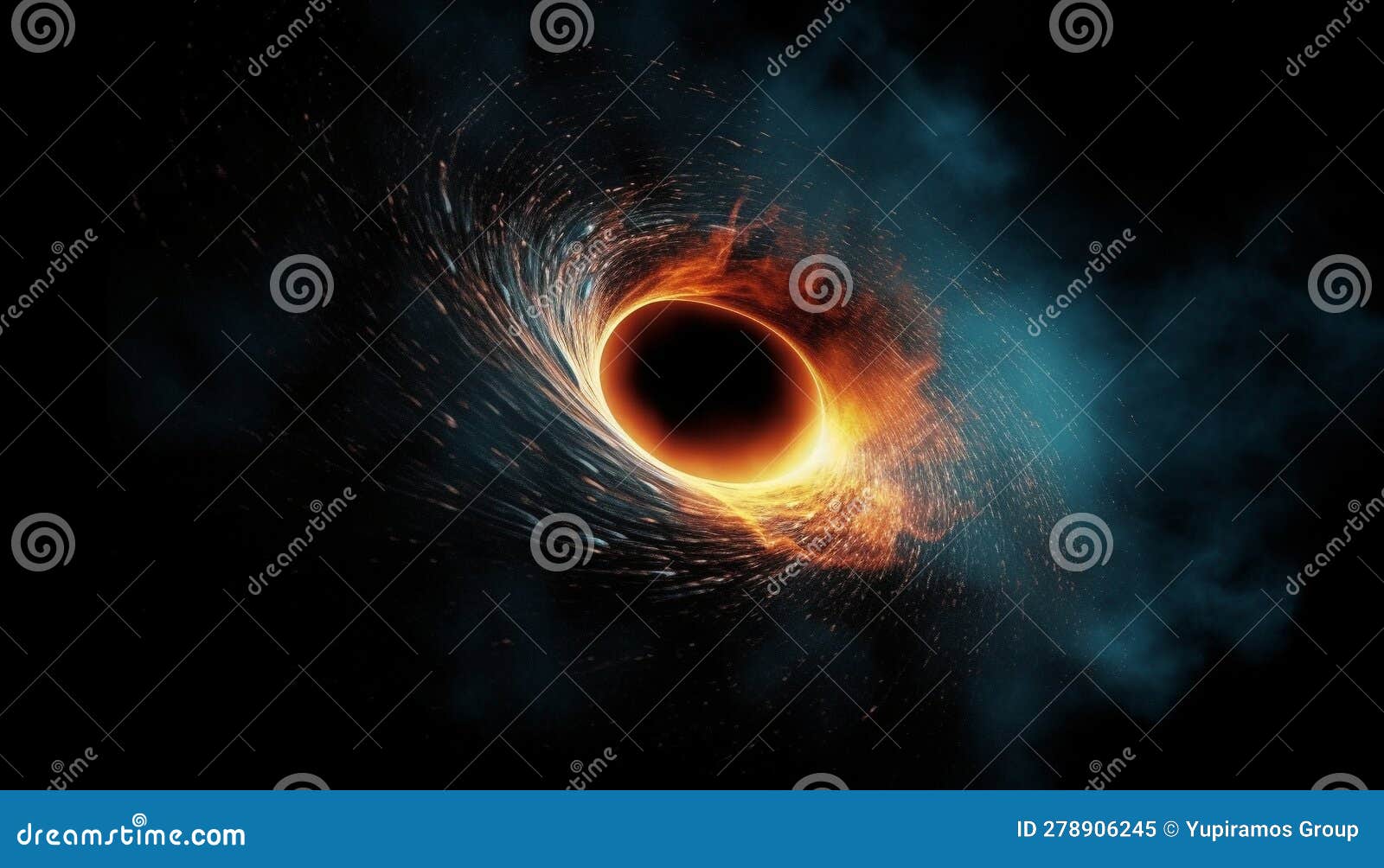 Exploding Supernova Illuminates Galaxy in Deep Space Generated by AI ...