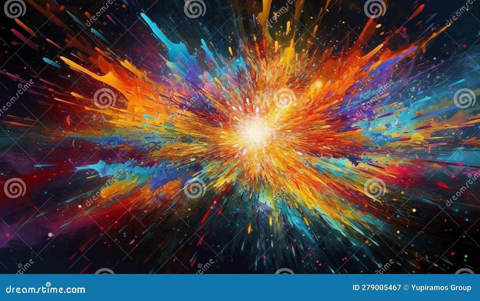 Exploding Supernova Illuminates Vibrant Multi Colored Galaxy in ...