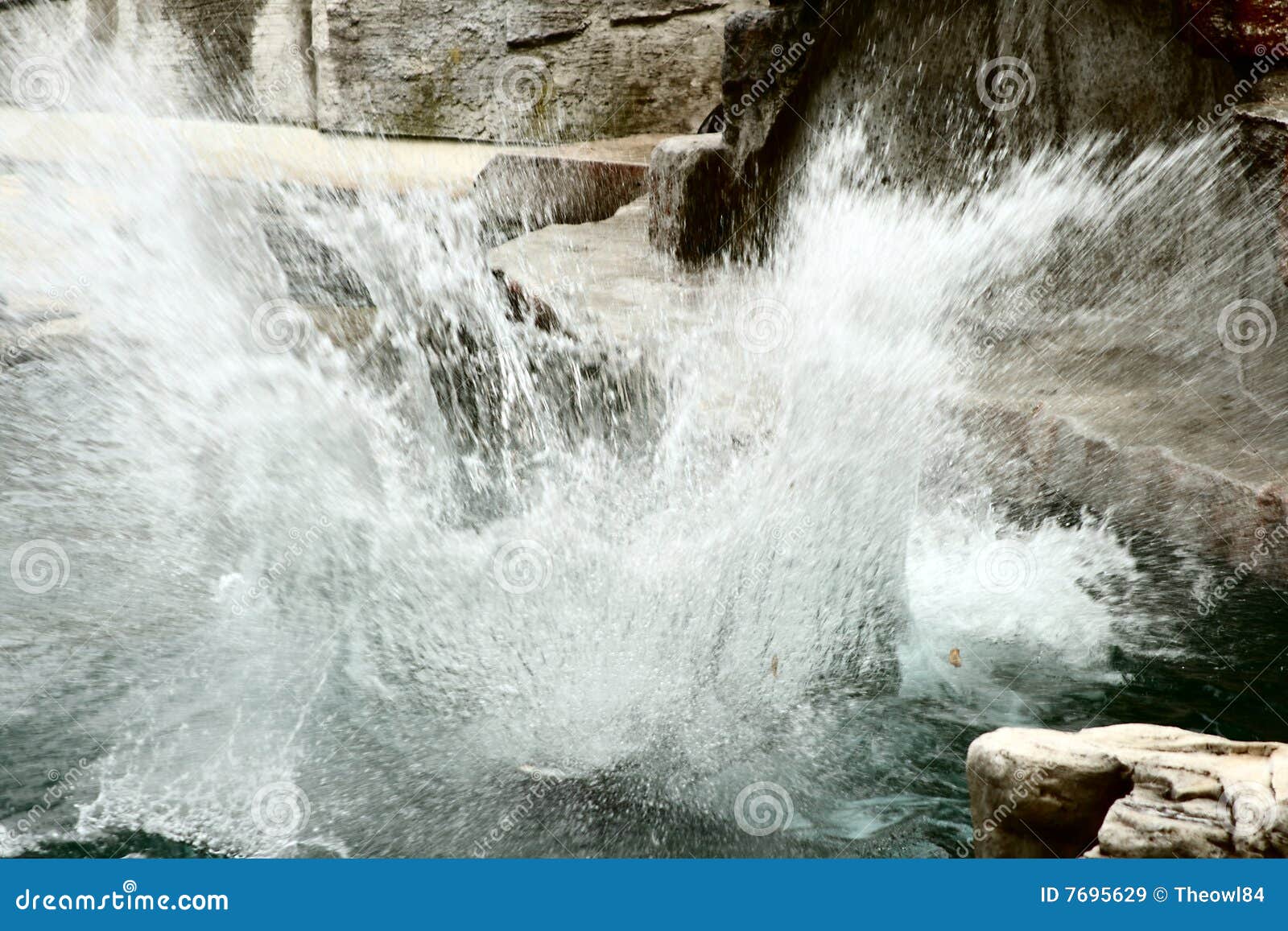 Exploding Water stock image. Image of giant, motion, drop - 7695629