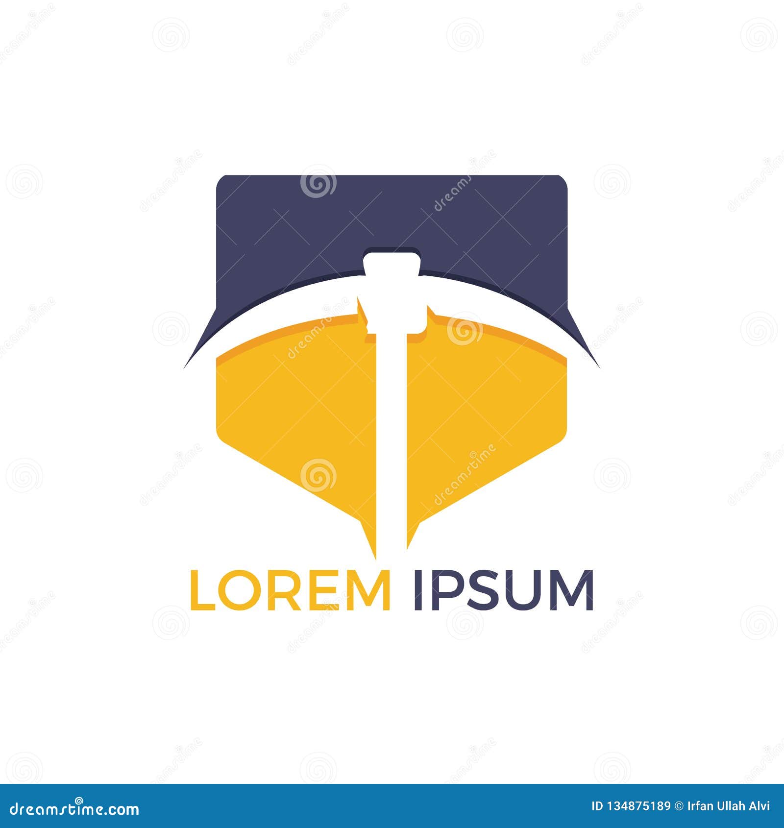 Exploitation Logo Design illustration de vecteur. Illustration du logo ...