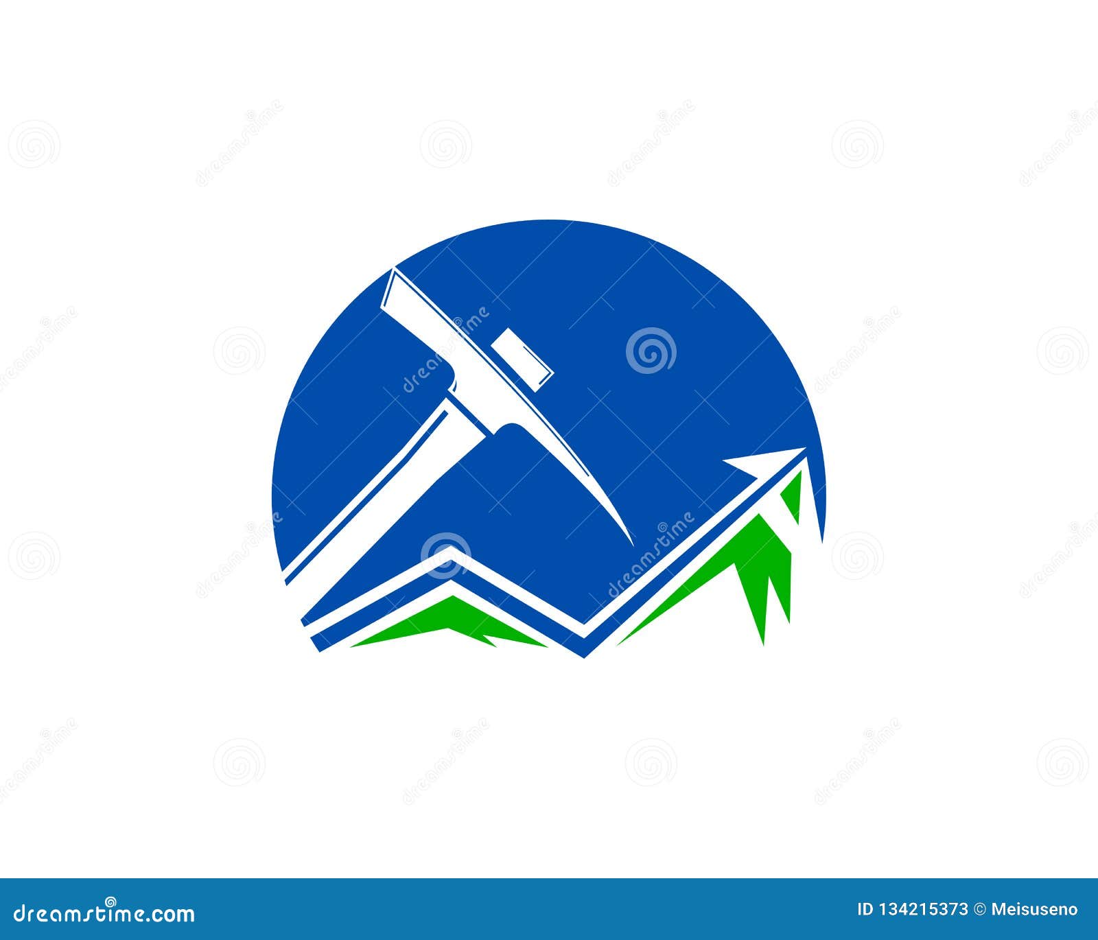 Exploitation Logo Design Template, Illustration De Vecteur Illustration ...