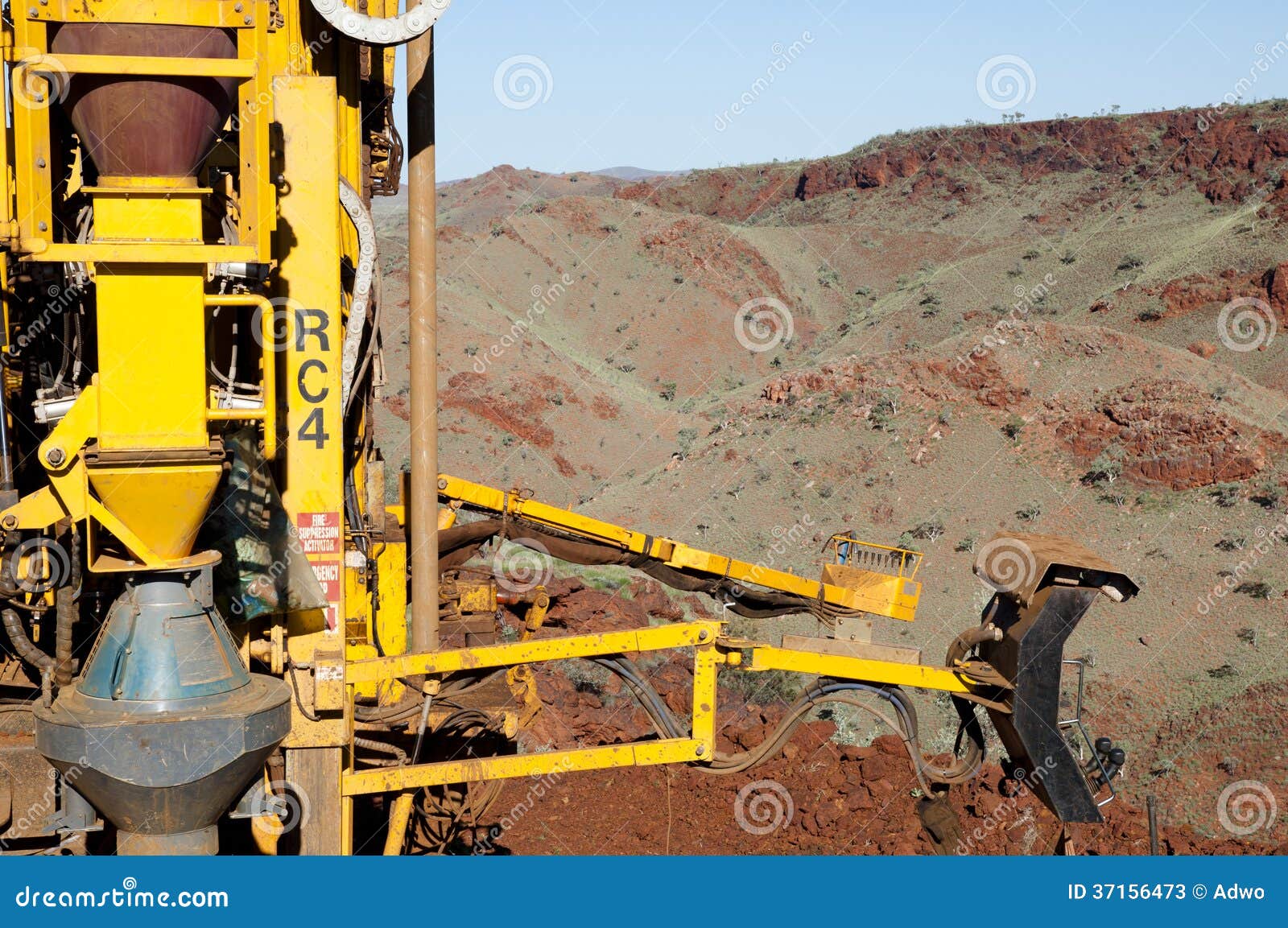 Exploration Drilling - Australia Stock Image - Image of mining, outback ...