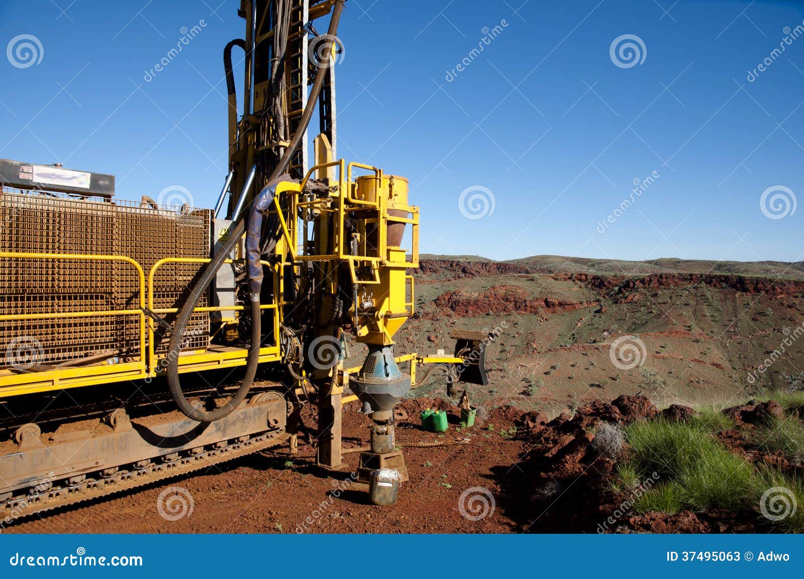Exploration Drilling - Australia Stock Image - Image of australia, gold ...