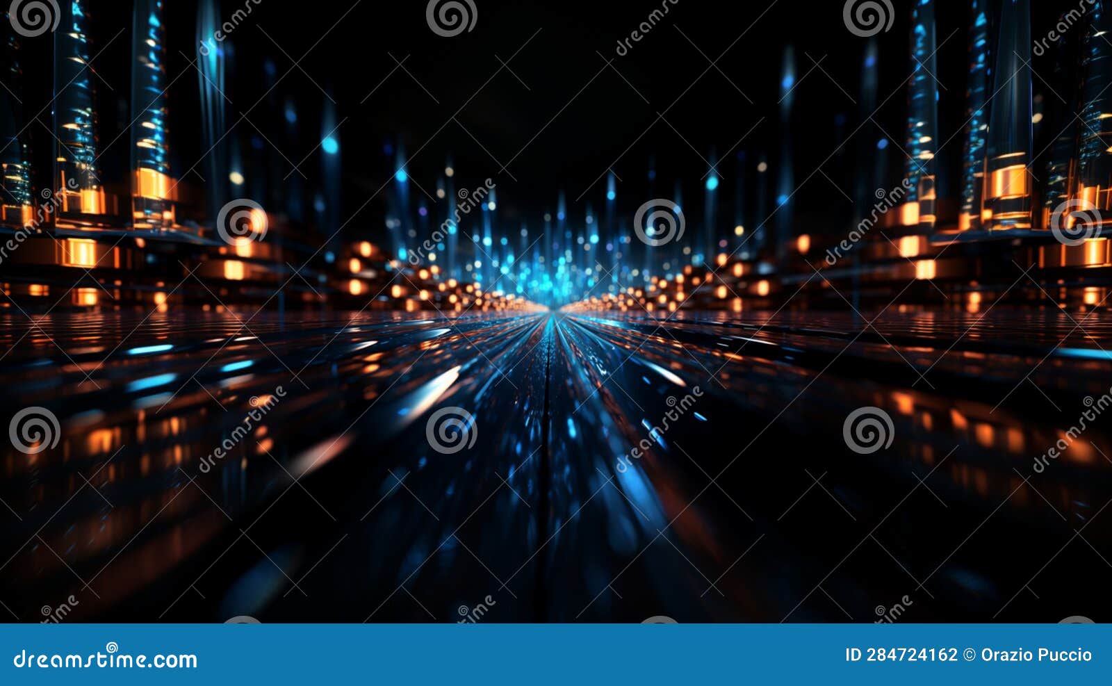 Brilliant Blue Fcf Molecule 3d Rendering, Flat Molecular Structure With ...