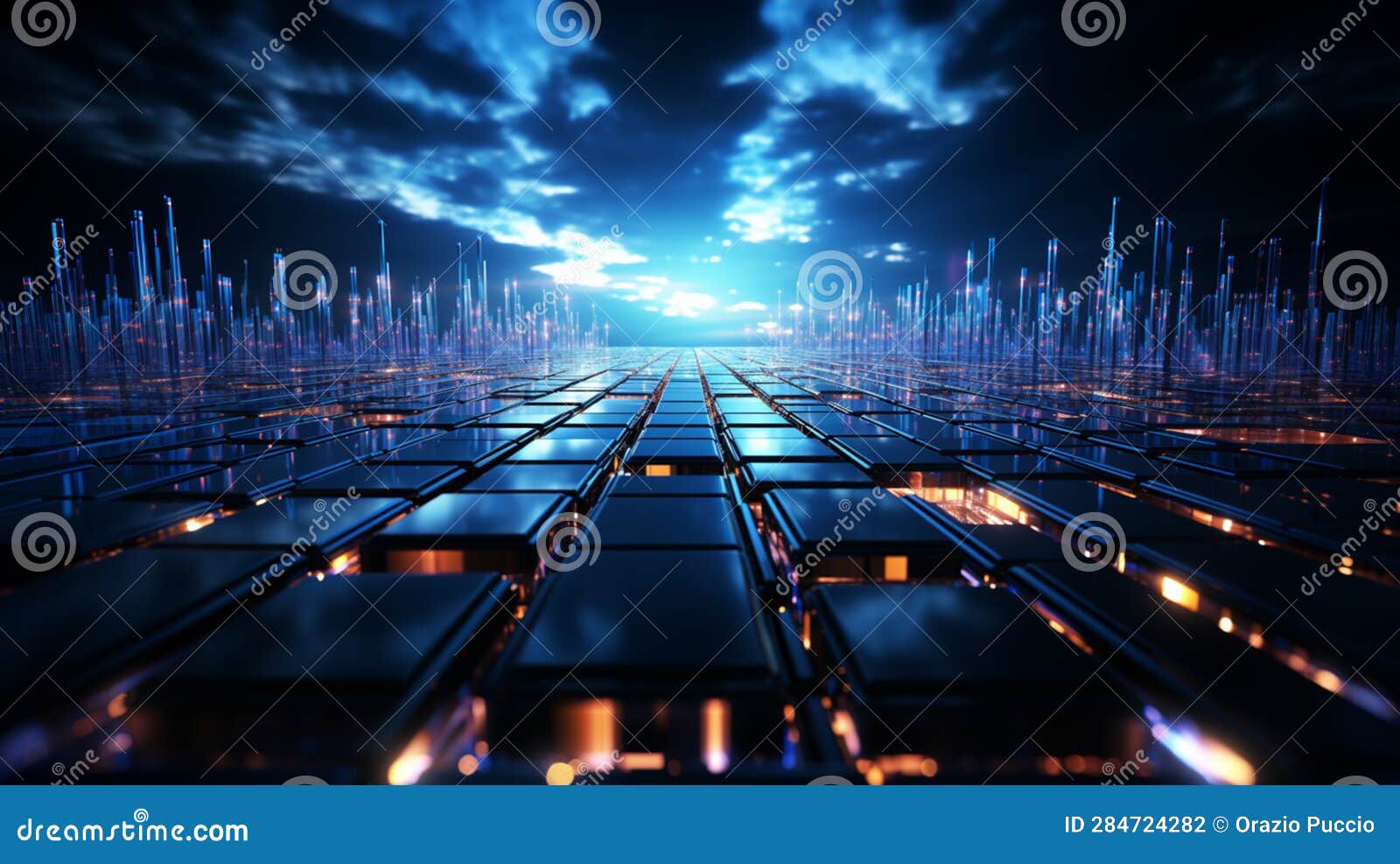 Exploration of the Future of Cyberspace - Tech Backgrounds in Brilliant ...