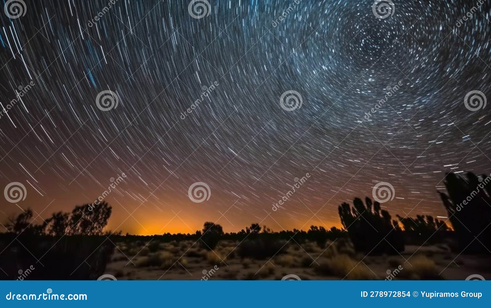 Exploration of the Infinite Cosmos, Illuminated by Star Trails ...