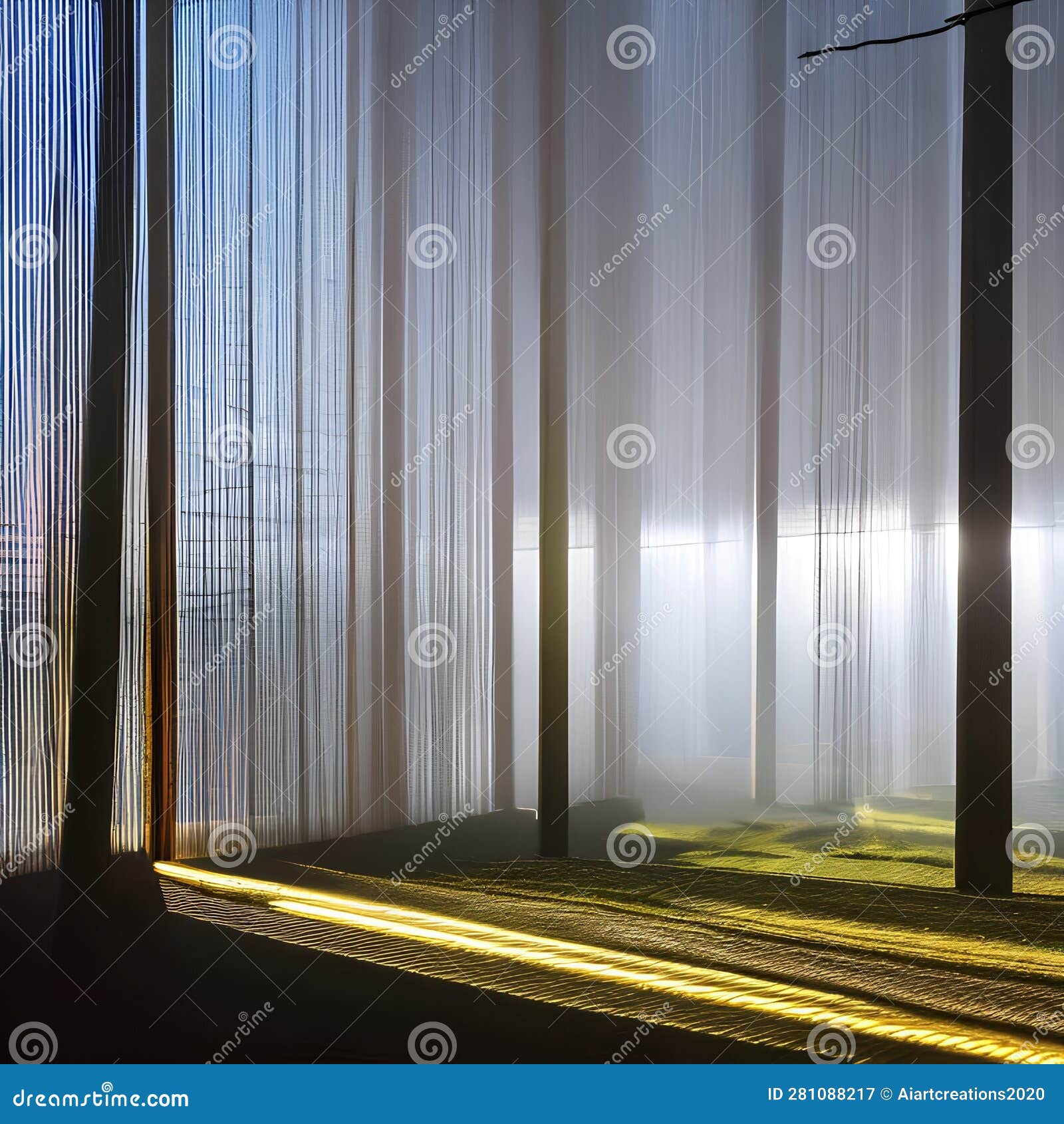 An Exploration of Light and Shadow, with Dramatic Contrasts, Ethereal ...