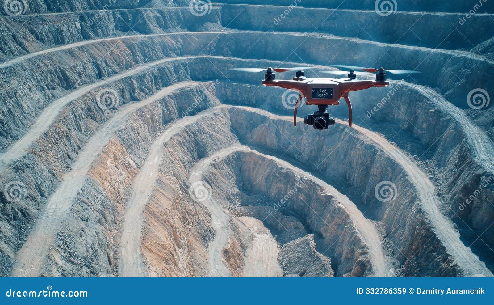 Exploration of Minerals Using Self-operating Excavators and Drones ...