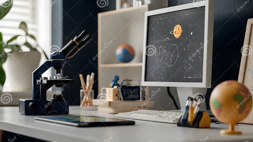 An Exploration Oriented Setup of Electronic Toys with a Microscope and Planetary Themes in a ...