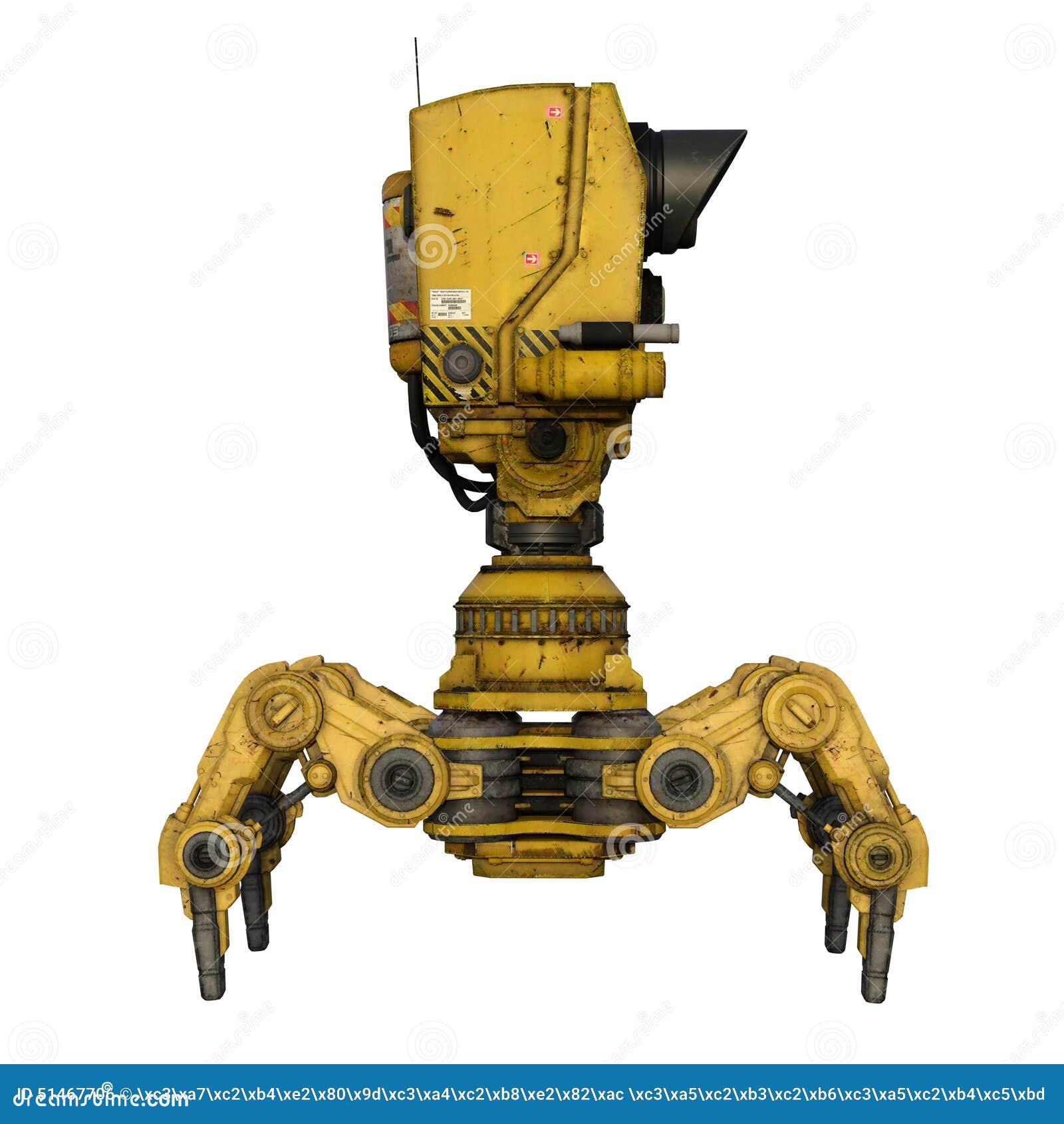 Exploration robot stock illustration. Illustration of pairs - 51467706