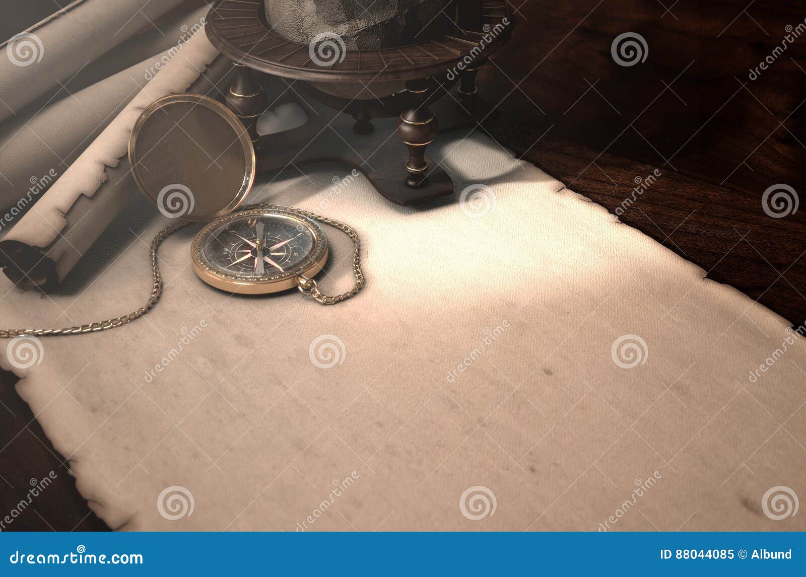 Exploration Table stock illustration. Illustration of intricate - 88044085