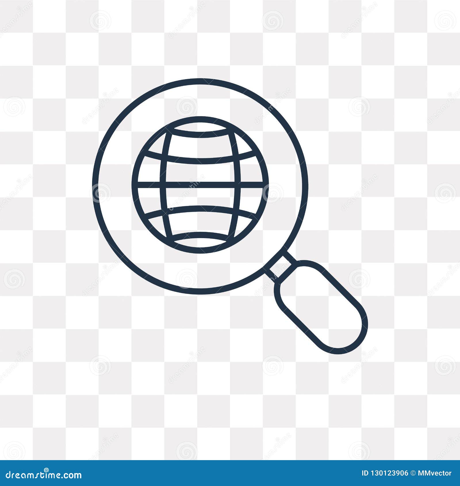 Exploration Vector Icon Isolated on Transparent Background, Line Stock ...