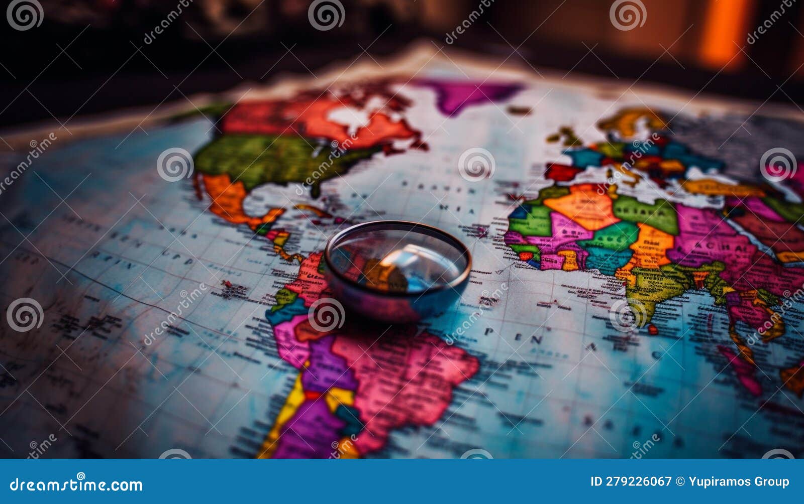 Exploration of the World through Cartography and Magnifying Glass ...