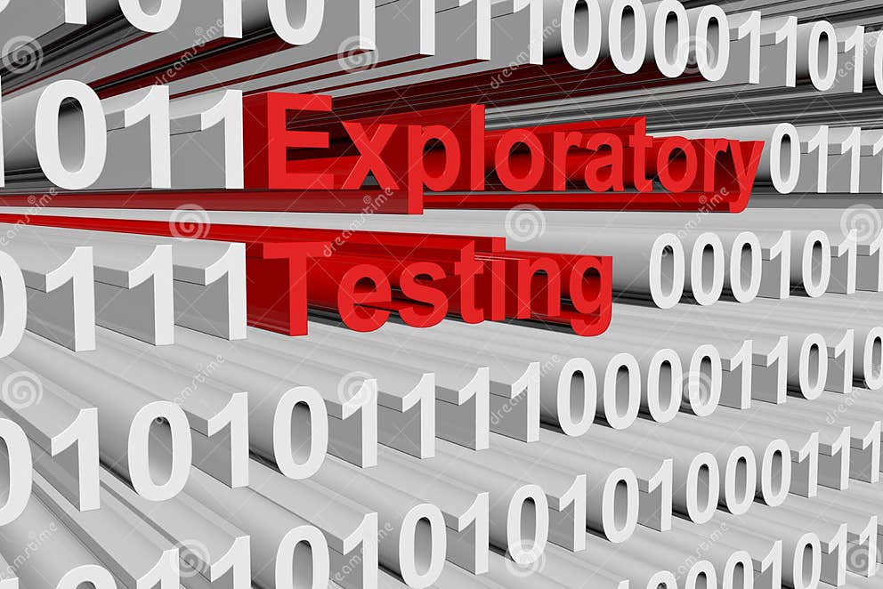 Exploratory testing stock illustration. Illustration of testing - 89313783
