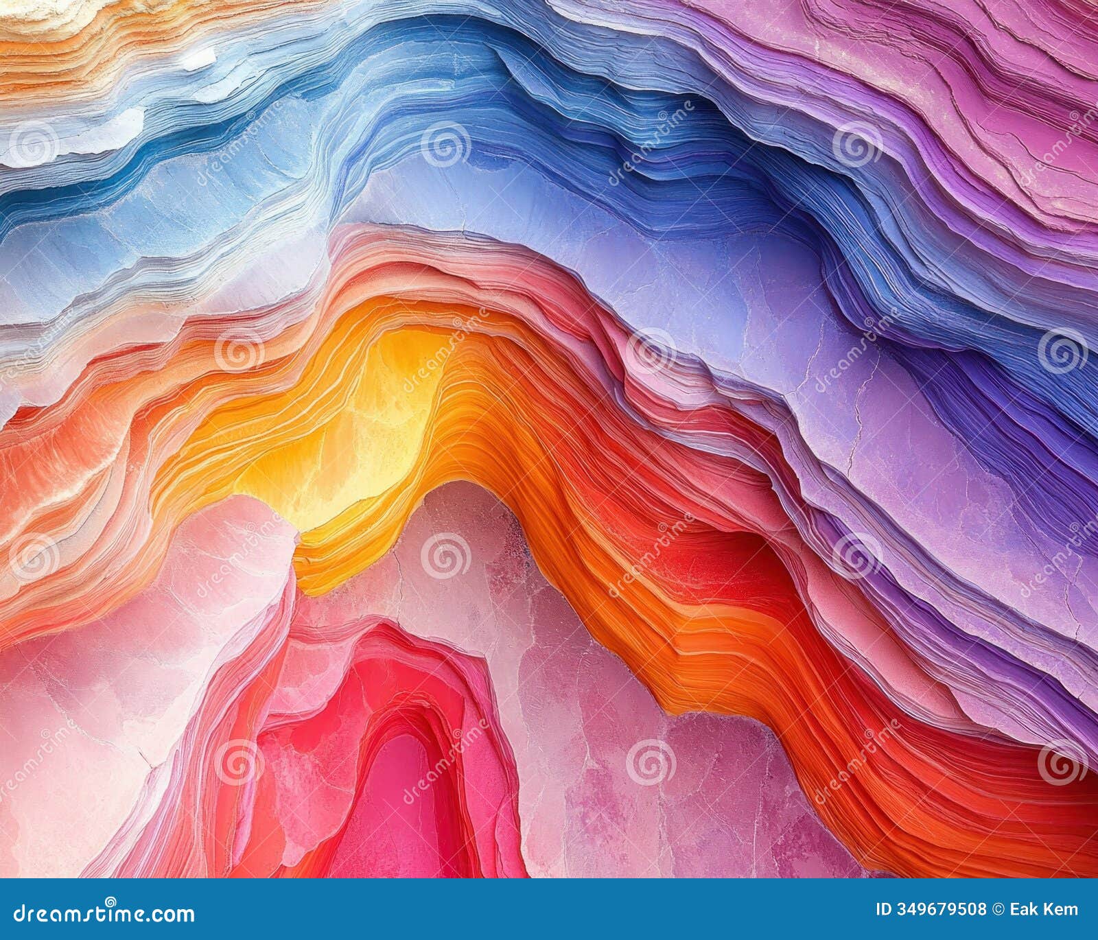 Explore Abstract Art Featuring Layers of Shifting Colors Evolving into ...