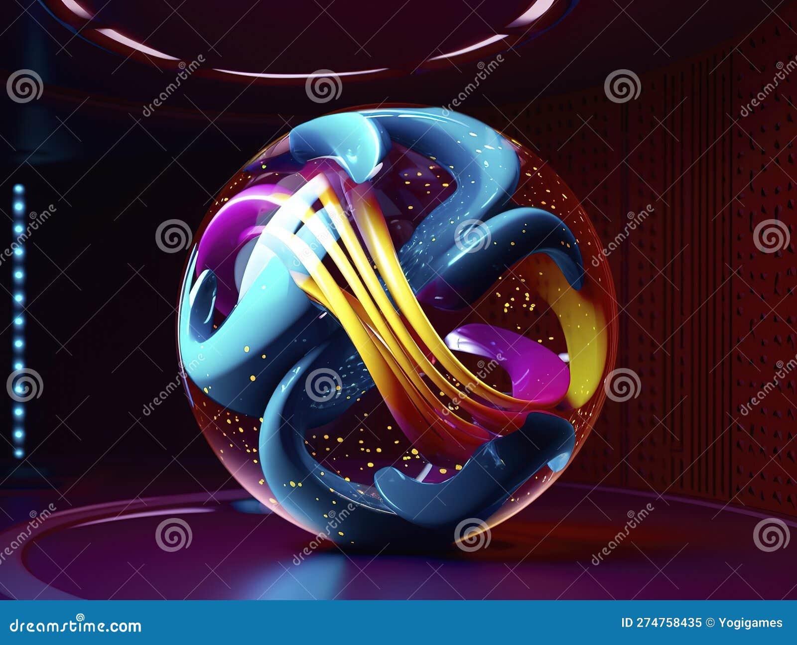 Explore AI-generated Art That Bends Light & Color, Blending Quantum ...