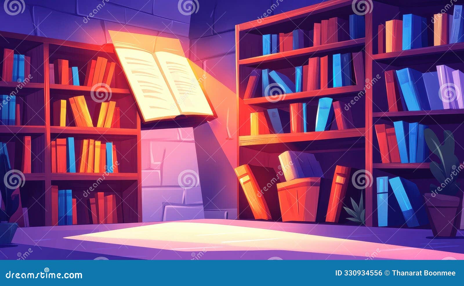 Explore an Ancient Library Filled with Leatherbound Tomes Whispering ...