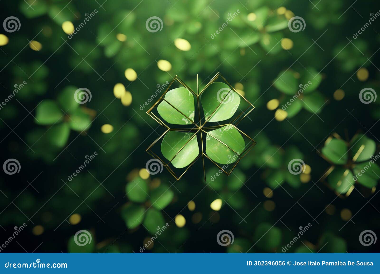 Explore the Application of Clover Motifs in Stock Illustration ...