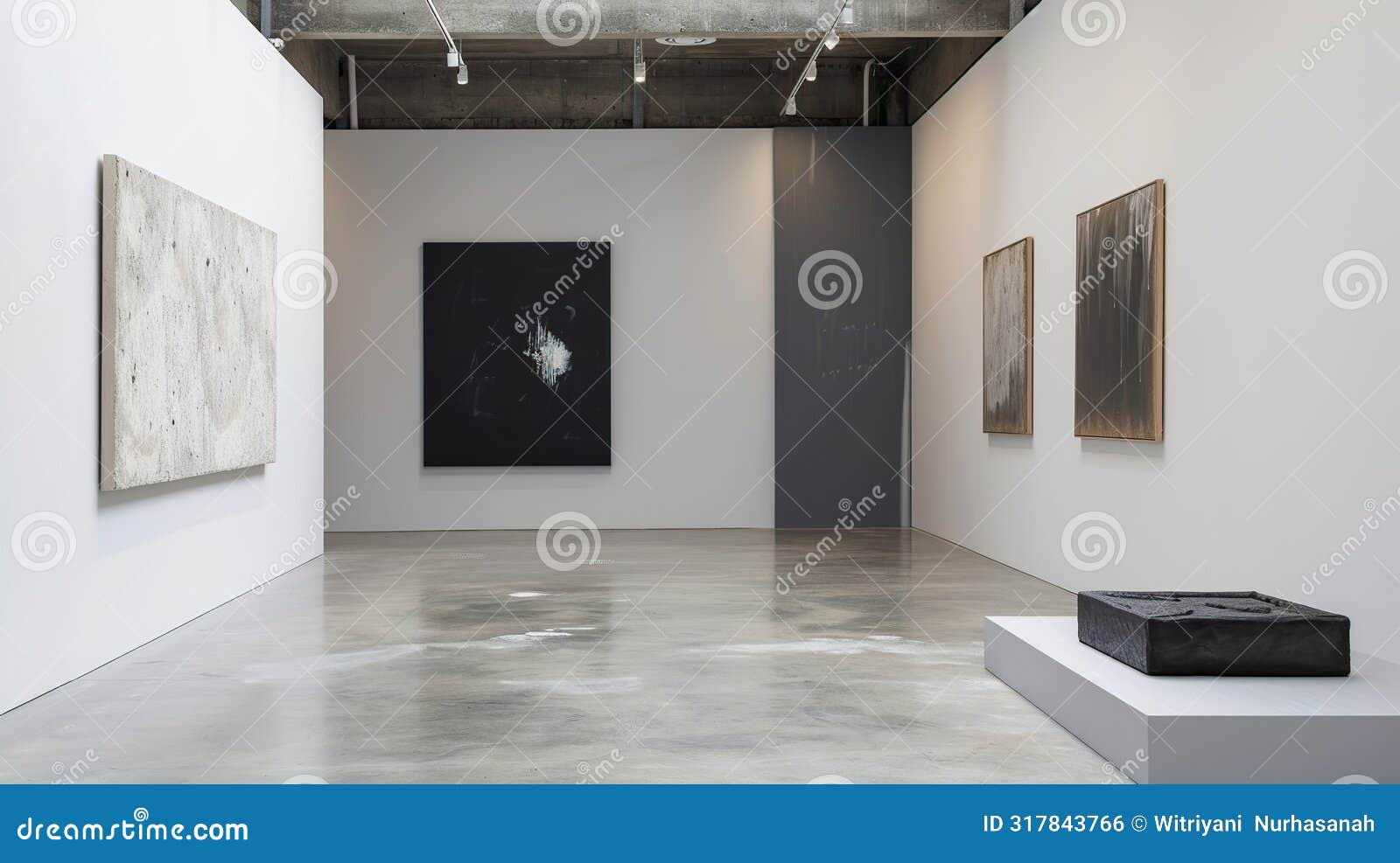 Explore the Artful Minimalist Gallery . Generative Ai Stock ...