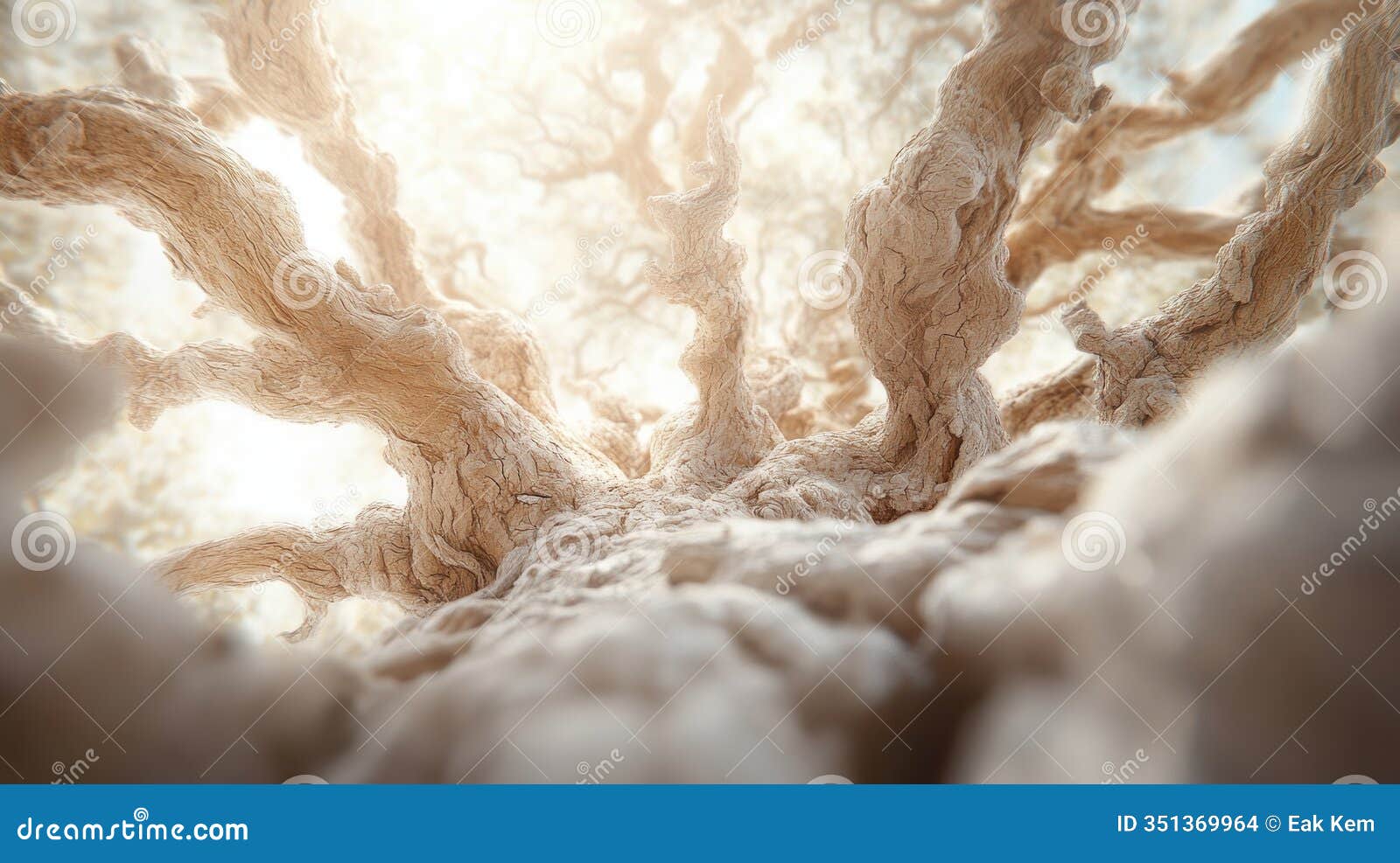 Explore this Artistic Representation of Intertwined Family Tree Roots ...
