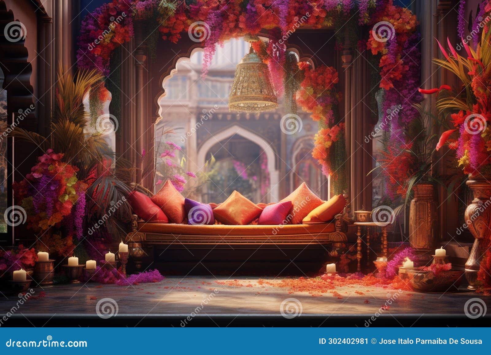 Explore the Beauty of Holi Decorations with Stock Illustration ...