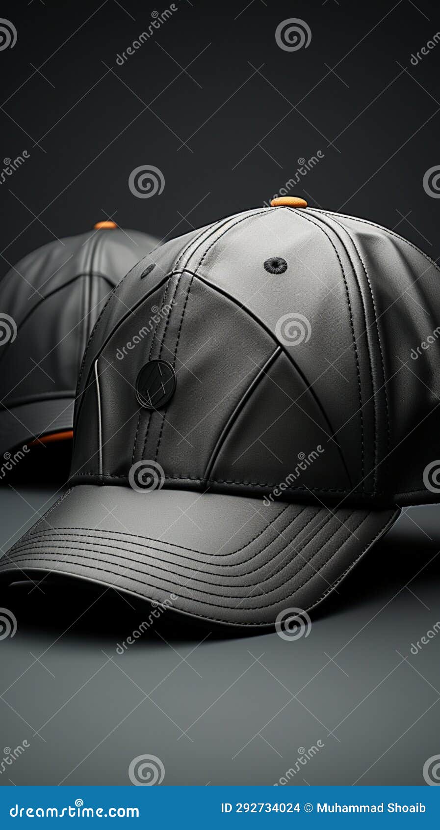 Explore a Black Baseball Cap from Four Angles in this Mock Up ...