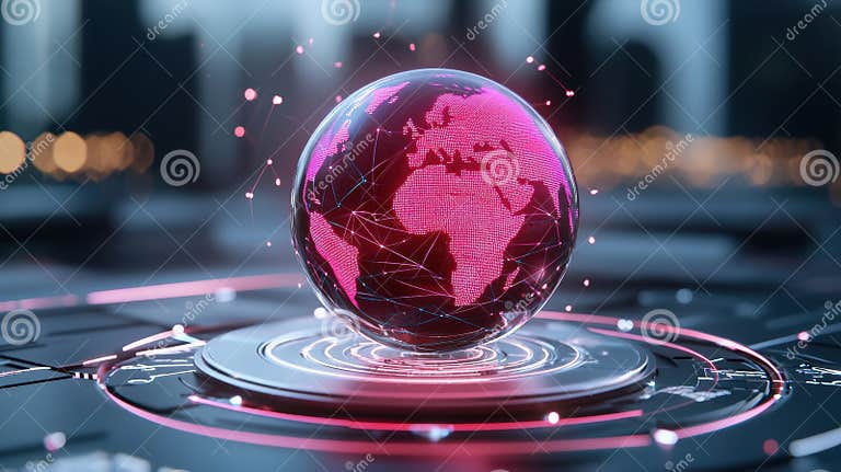 Dynamic AI-Driven Motion Graphics Design Concepts Stock Illustration ...