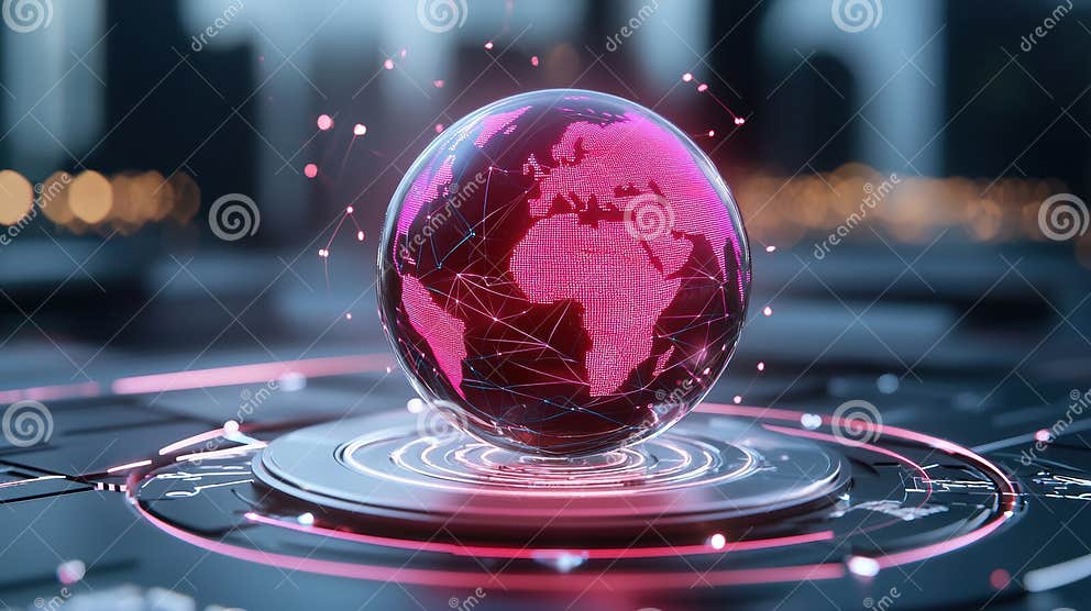 Dynamic AI-Driven Motion Graphics Design Concepts Stock Illustration ...