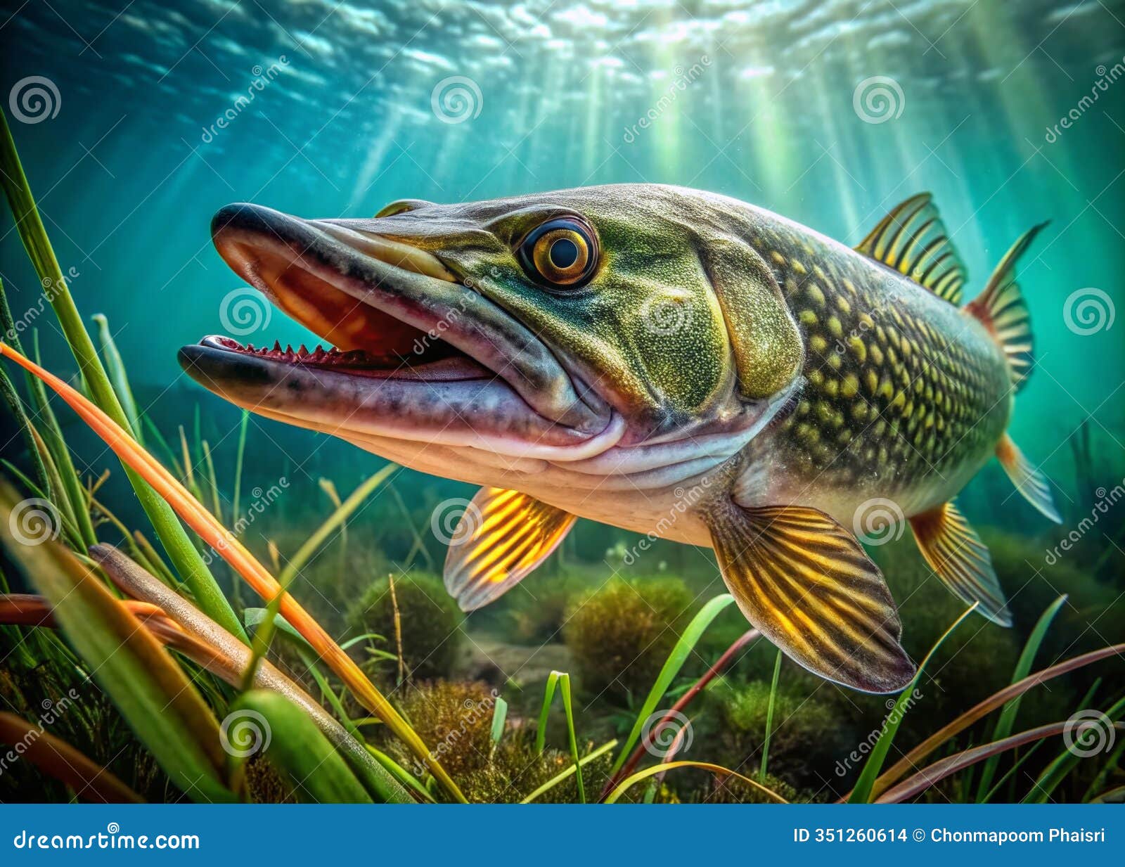 Comprehensive Pike Fish Image Guide Identification Pictures Stock ...