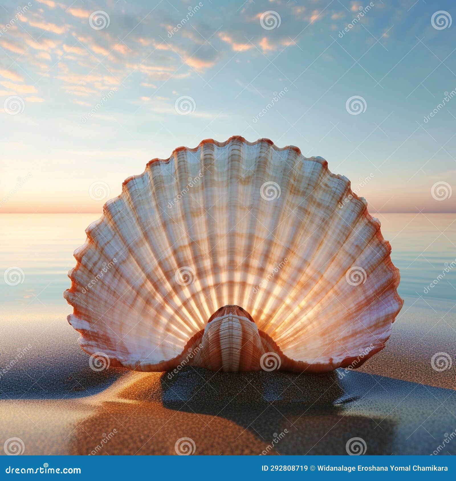 Discovering Chiton Species: Seashore Wonders Stock Illustration ...
