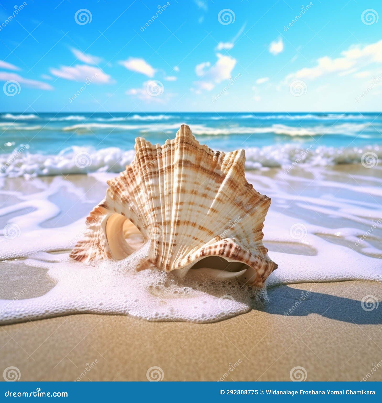Discovering Chiton Species: Seashore Wonders Stock Illustration ...