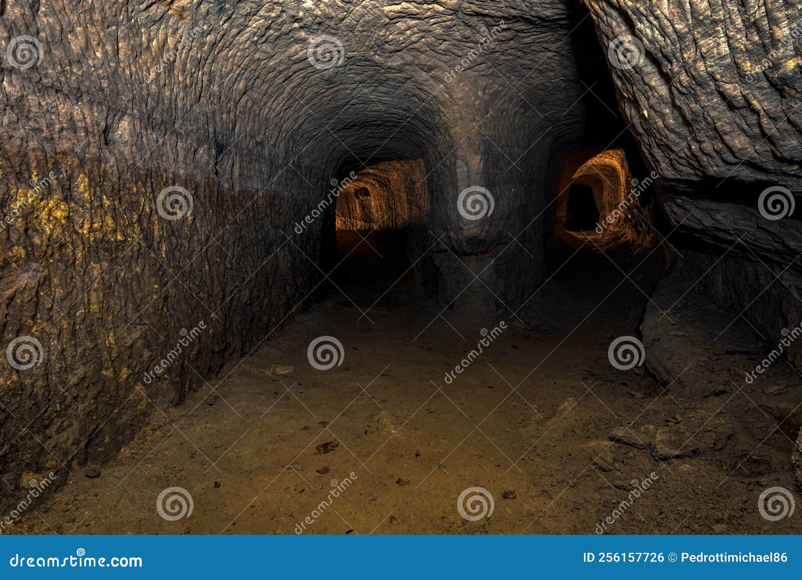 Explore a Coal Mine in the Woods Stock Photo - Image of stone, dirt ...