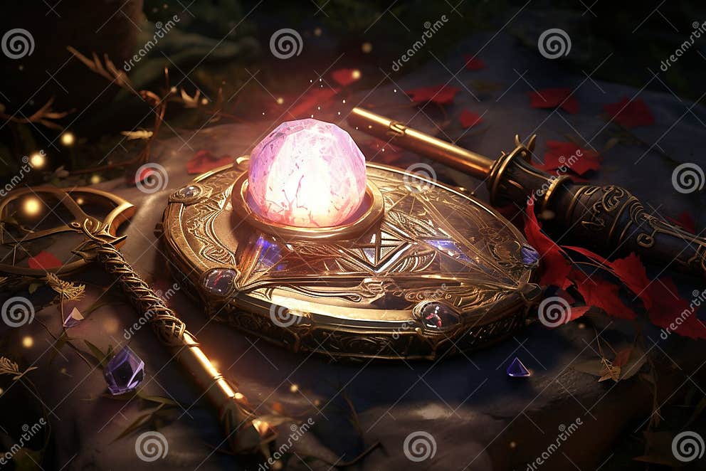Explore a Collection of Mystical Runeinscribed Stock Image - Image of ...