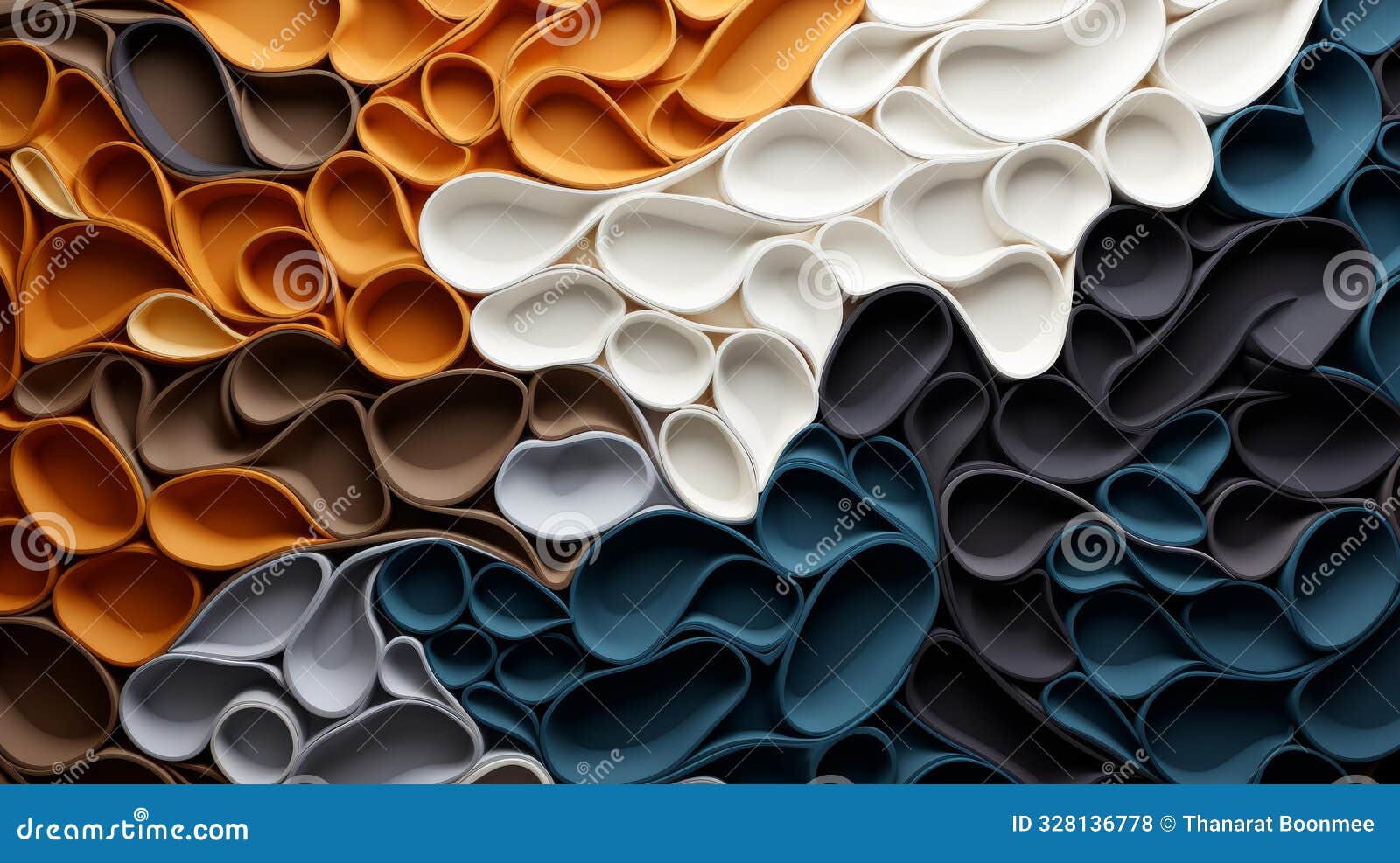 Explore a Collection of Stylized Plaster Patterns in Earth Tones with ...