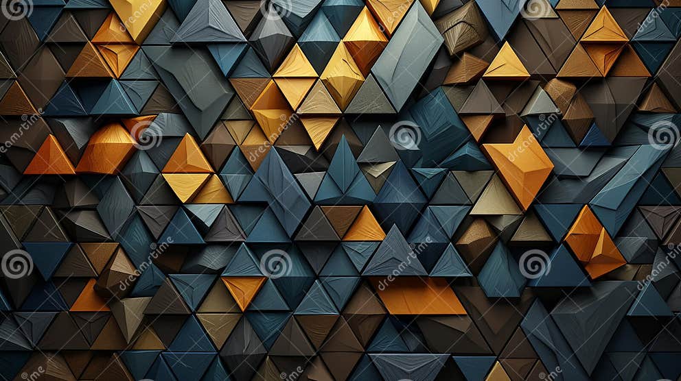 Explore a Collection of Stylized Triangle Patterns Featuring Earth ...