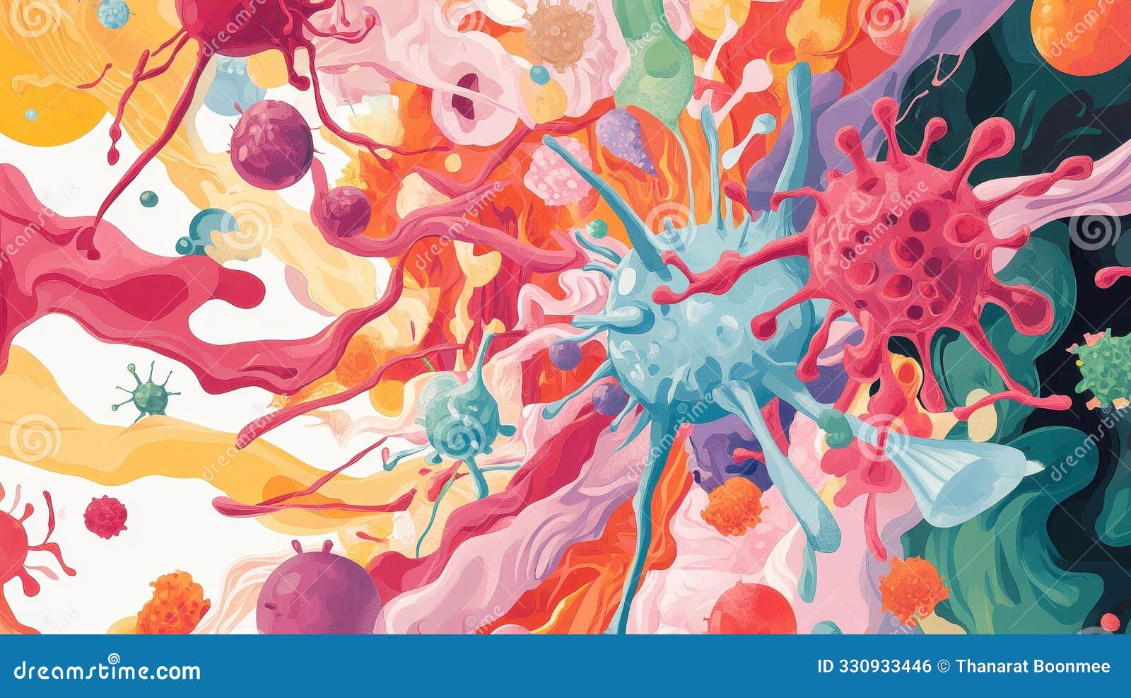 Explore the Complex Structure of Cancer Cells with this Modern ...