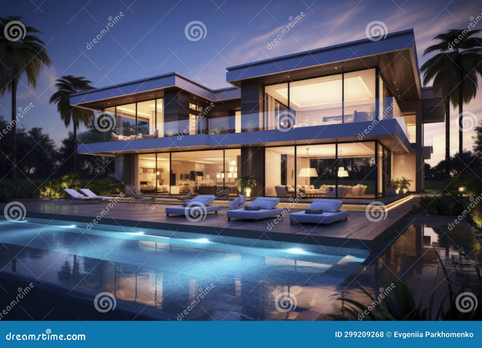 Explore a Contemporary Oasis in this Modern, High-tech House Featuring ...