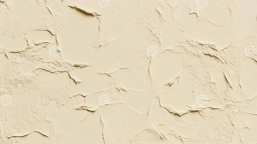 Explore Cream Stucco Textures, a Detailed Guide Stock Illustration ...