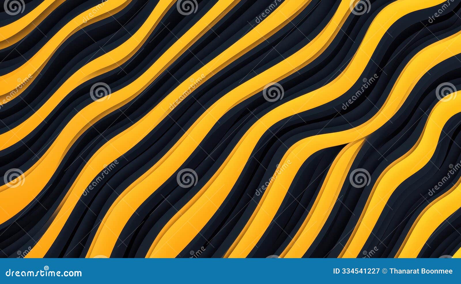 Explore the Depth of Future Lines in 3D Perspective with a Bold Black ...