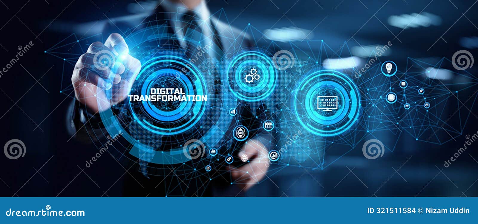 Explore Digital Transformation and Innovation Technology Concept Stock ...